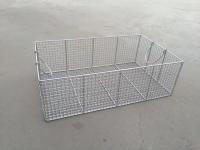 China 40x25cm Stainless Steel Sterilization Basket for Surgical Instruments - ISO/SGS Certified Medical Disinfection Tray for sale