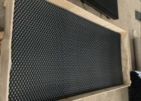 China 1.8m Width Diamond Black Expanded Metal Mesh Powder Coated Aluminum for sale