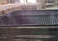 China 6ft X 8ft Standard Size Rental Rapid Mesh Temporary Fencing Portable PVC Coated for sale