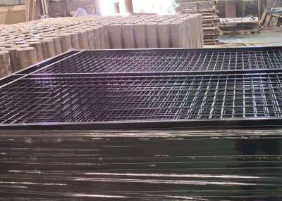 China 6ft X 8ft Standard Size Rental Rapid Mesh Temporary Fencing Portable PVC Coated for sale