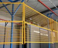 China PVC Coated Portable Temporary Metal Fence Panels 6x8 ft with Steel Feet for Construction Sites for sale