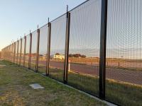China Galvanized Pvc Coated Anti Climb High Security Fence For Project for sale