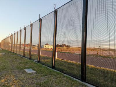 China Galvanized Pvc Coated Anti Climb High Security Fence For Project for sale