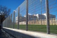 China Clear View Airport Anti Climb 358  Security Fence Heat Treated for sale