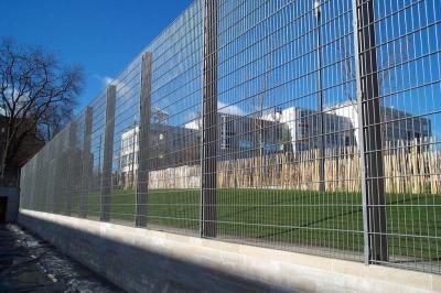 China Clear View Airport Anti Climb 358  Security Fence Heat Treated for sale