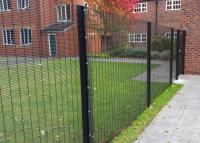 China High Security Nylofor  6ft 3D Modeling PVC Coated 358 Anti Climb Fence for sale