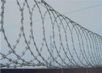 China Hot Dip Galvanized Razor Wire Welded Mesh Fence 2.9m For Security for sale