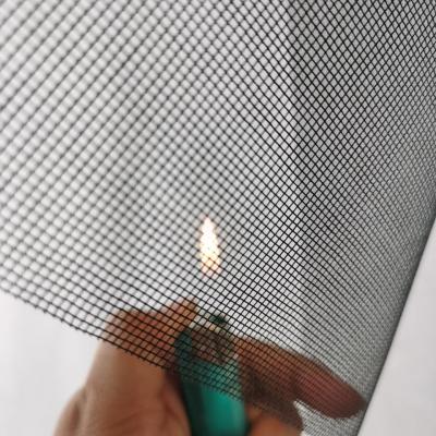 China 18x16 Mesh PVC Coated Fiberglass Screen Mosquito Net Fabric High Quality Fly Insect Screen Window Screen for sale
