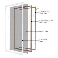 China Magnetic mosquito net with waterproof mesh screen for sale