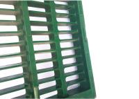 China Self Cleaning Modular Mining Screen Mesh For Gabbor Aggregate 1000X300MM for sale