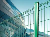 China 3D Curvy Welded Wire Mesh Fence 4-6mm Wire Diameter 2.0-3.0m Panel Length for Residential Security for sale