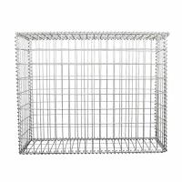 China Construction 5mm Hot Dipped Galvanized Welded Gabion Baskets 50x50mm for sale