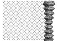 China Galvanized Hole Cyclone 60x60 50ft Pvc Coated Chain Link Fencing High 1.8m for sale