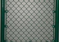 China PVC Metal Steel Garden Chain Link Temporary Steel Wire Mesh Fence For Building for sale