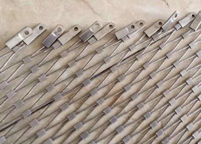 China Balustrade Anti Corrosion Stainless Steel 316 Wire Rope Mesh For Protection And Safety for sale