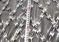 China Hot Dip Galvanized Welded Razor Wire Mesh 7.5x15cm Wire Diameter 2.5mm for sale
