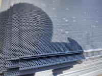 China Round Hole Decorative Aluminum Perforated Metal Mesh For Cladding Of Building for sale