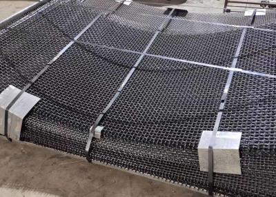 China Manganese Steel Double Woven Wire Screen 65Mn - 2.0-80.0mm Hole Size, 0.8-10mm Wire Diameter for sale