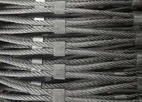 China 1.5mm Thickness SS 316 Wire Rope Fence Stainless Steel Rope Mesh For Zoo for sale