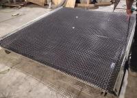 China High Tensile 65mn 45# Manganese Steel Iron Wire Woven Quarry Vibrating Screen Mesh for sale