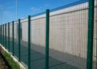 China Security 358 High Security Fence Glavnized And Electrostatic Polyester Powder Coated for sale