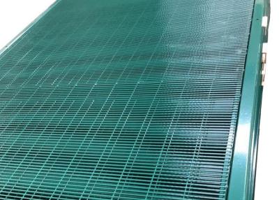 China High Security 358 Mesh Fencing Panels Glavnized And Electrostatic Powder Coated for sale