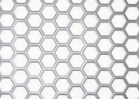 China Round Hole Decorative Aluminum Perforated Metal Mesh For Cladding Of Building for sale