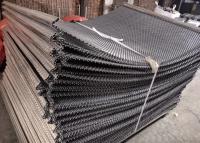 China 65mn 45# High Tensile Manganese Steel Iron Square Hole Crimped Wire Mesh for sale