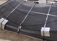China Crimped Woven Vibrating Screen Mesh Have Hook For Mining for sale