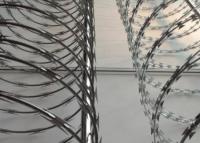 China Heavy Galvanised Concertina Razor Wire Barbed Tape Security Fencing for sale