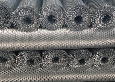 China Powder Coated Expanded Metal Mesh Diamond Mesh Shape Of Hole for sale