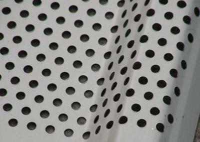 China Galvanized Perforated Metal Mesh Stainless Steel Round Hole for sale