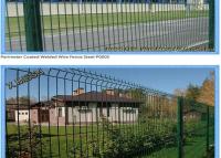 China Welded Metal Curved Panel 3D Garden Fence Home Outdoor Decorative for sale