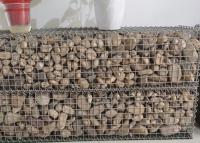 China Square Hole Welded Gabion Baskets Galvanized Steel Wire 2x1x1 for sale