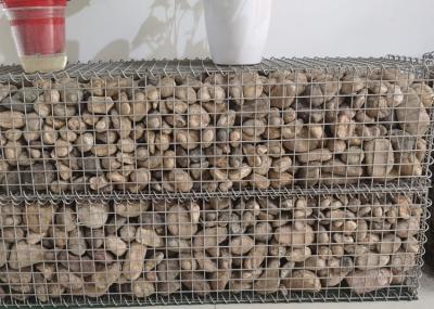 China Square Hole Welded Gabion Baskets Galvanized Steel Wire 2x1x1 for sale