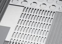 China Aluminum Punching Hole Decorative Perforated Metal Mesh For Fencing for sale
