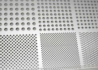 China Aluminum Punching Hole Decorative Perforated Metal Mesh For Fencing for sale
