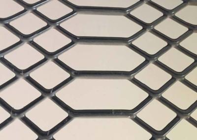 China Powder Coated Expanded Metal Mesh Customized Carbon Steel Stainless Steel for sale