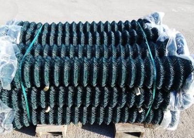 China PVC Coated Galvanised Chain Link Fencing 0.5m And Whole Set Accessories for sale