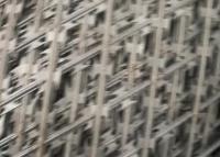 China Silver Galvanized Welded 3.2mm Razor Wire Mesh 75x150mm Opening for sale
