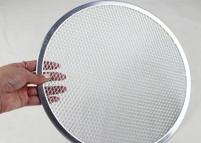 China 7 / 12 / 13 / 15 / 20 Inch Wire Mesh Pizza Pan Aluminum Alloy Thicken for sale