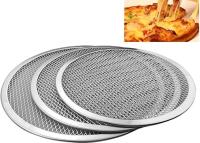 China Non Stick 1.0mm Aluminium Pizza Screen 6 - 22 inch for sale