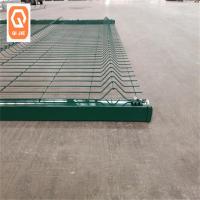 China Expanded Clear View VU Wire Mesh Fence For Garden for sale