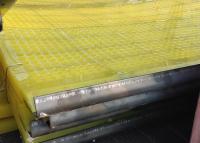 China PU Sieve Media & Urethane Mesh Mats Deck Bend Plate Sheet In Yellow Color for sale