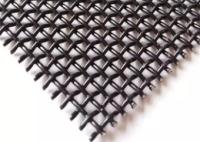 China Black Powder Coated Security Door Mesh 316 304 Marine Stainless Steel for sale