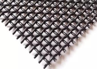 China Black Powder Coated Security Door Mesh 316 304 Marine Stainless Steel for sale
