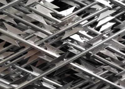 China Hot Dip Galvanized Razor Wire Welded Mesh Fence 2.9m For Security for sale