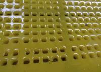 China 25mm Mining Screen Mesh , Polyurethane Screen Mesh Yellow Fit Coal Industrial for sale