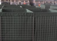 China Heavy Duty Blast Wall Gabion Hesco Barrier Wall weather Resistance for sale