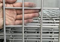 China 4*8 Feet Hot Dipped Galvanised Welded Wire Mesh Panel Customized Hole Shape for sale